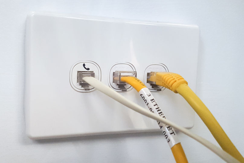 Phone, Data & NBN Points - Gold Coast Sparky's